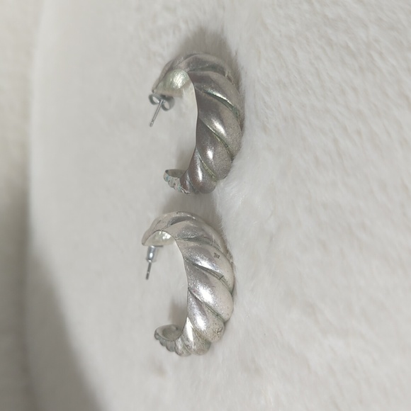 Boheme | Jewelry | Stunning Silver Hoops | Poshmark